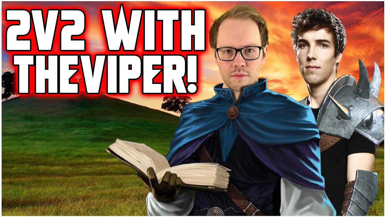 WC3 champion and AoE2 god play 2v2 - with TheViper | WC3 | Grubby - YouTube