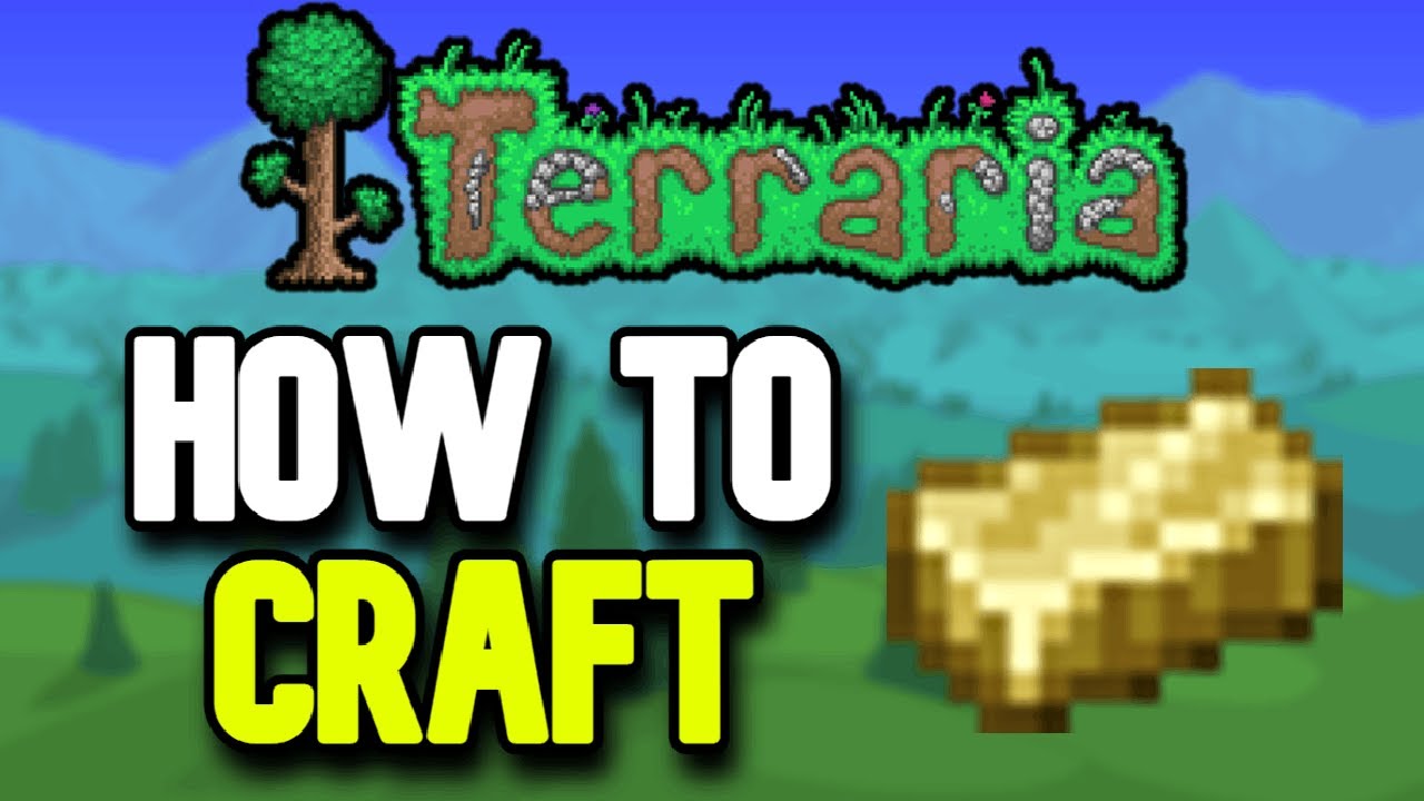 How to Make Gold Bars in Terraria (Quick Tutorial) - YouTube