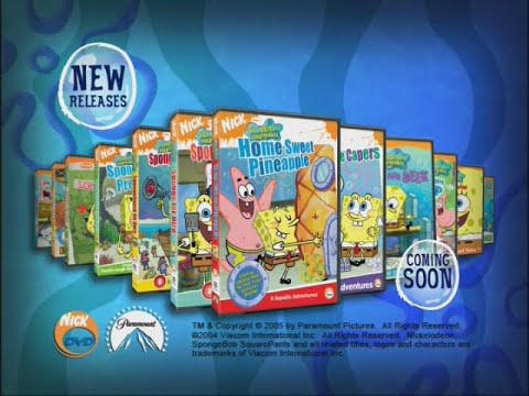 (2005) SpongeBob SquarePants DVD Promo