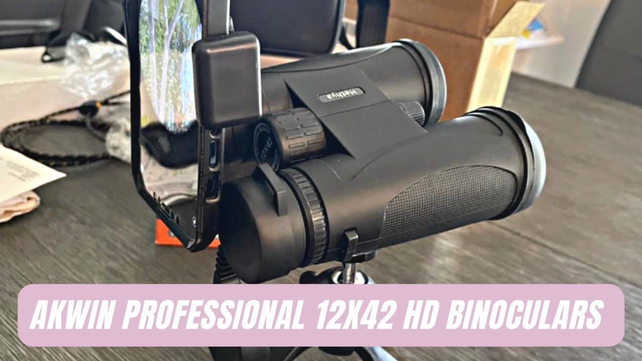 AKWIN Professional 12x42 HD Binoculars Review & User Manual ...