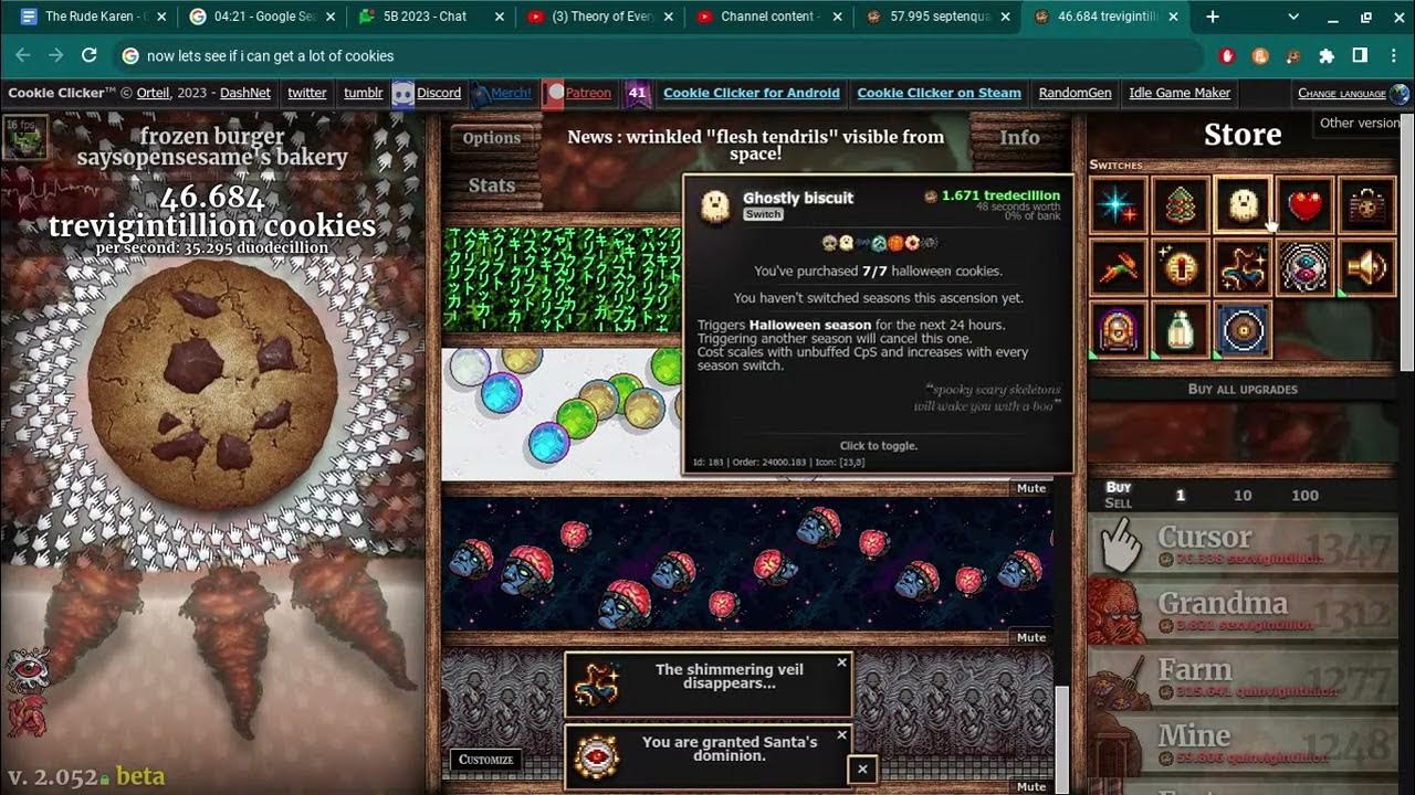 ~How to get Developer Tools in Cookie Clicker!~ (credit to @LittleKeed ) - YouTube