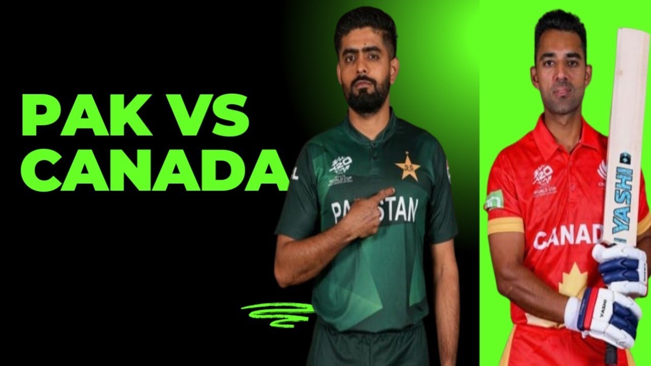 Pak vs Can | Weather report | Rizwan new captain 😲 - YouTube