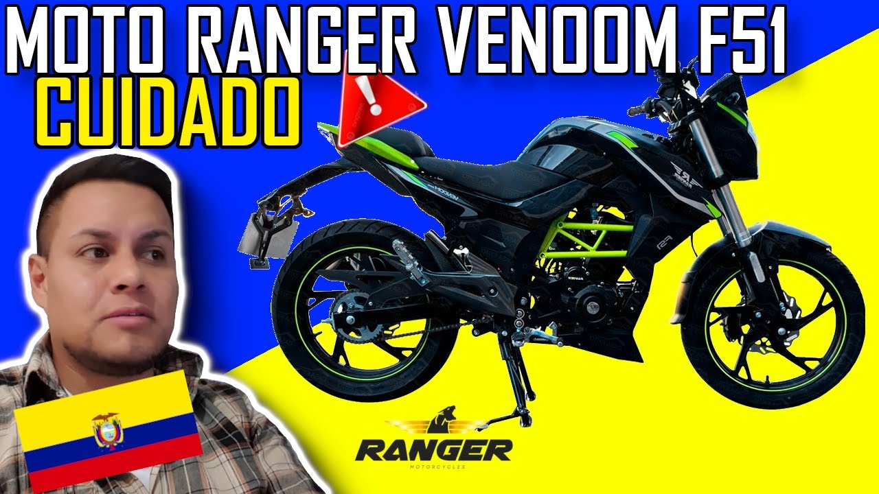 Moto Ranger Venoom F51 2024 Ecuador🔥 🚫NO LA COMPRES SIN VER ESTE VIDEO ...
