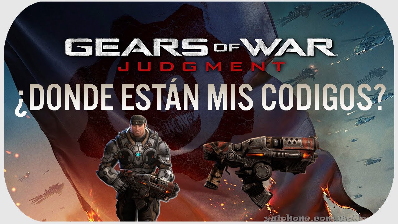 Gears Of War Judgment: Como Canjear/Encontrar codigos de Marcus Joven y ...
