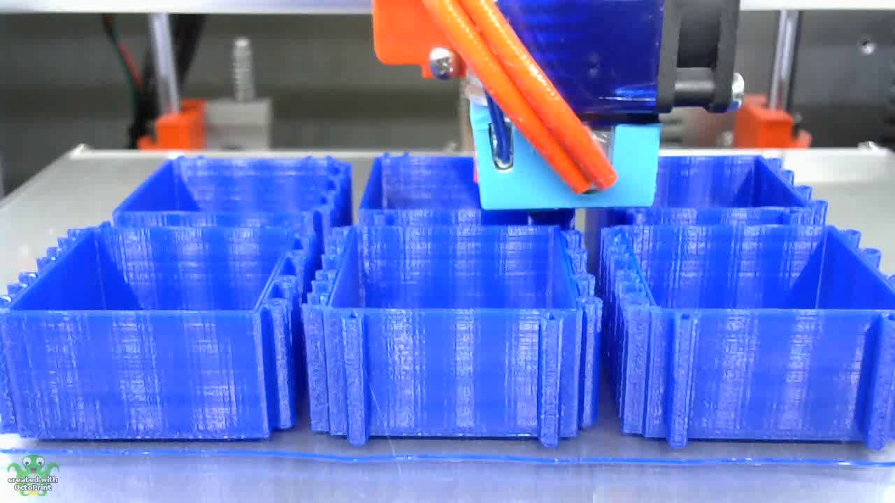 3D Printed Mini Storage Bins - YouTube