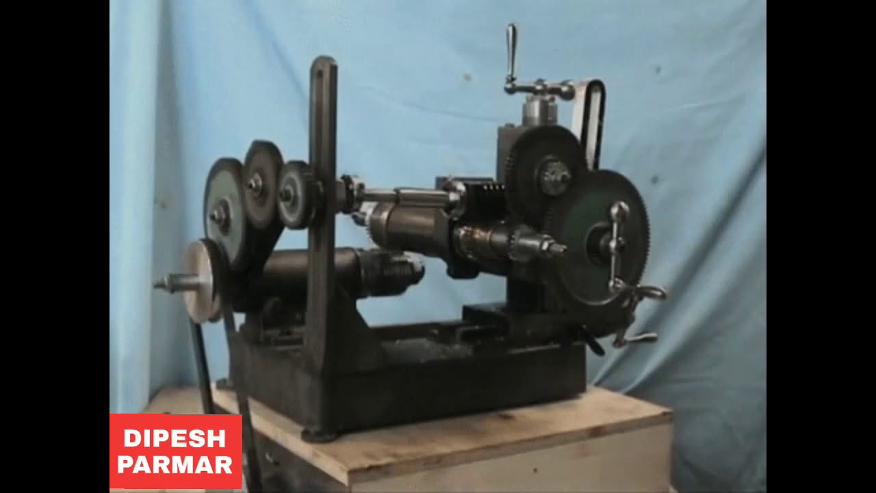 Home made gear cutting machine l Gear manufacturing process l How gear ...