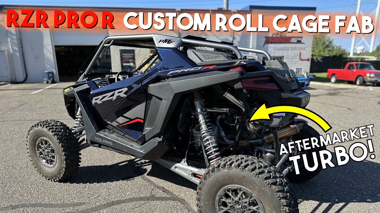 Polaris RZR Pro R [TURBO] Roll Cage Creation - YouTube
