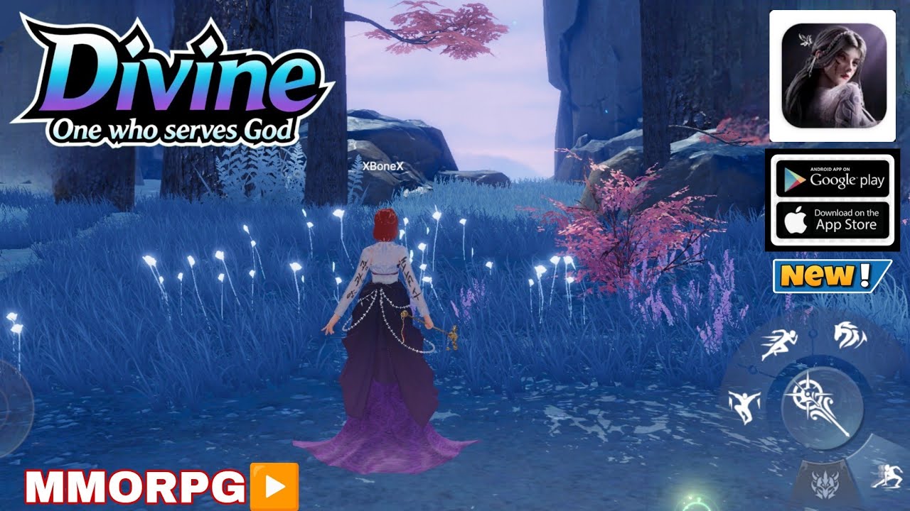 Divine: One who serves God Gameplay New MMORPG For Android/ios - YouTube