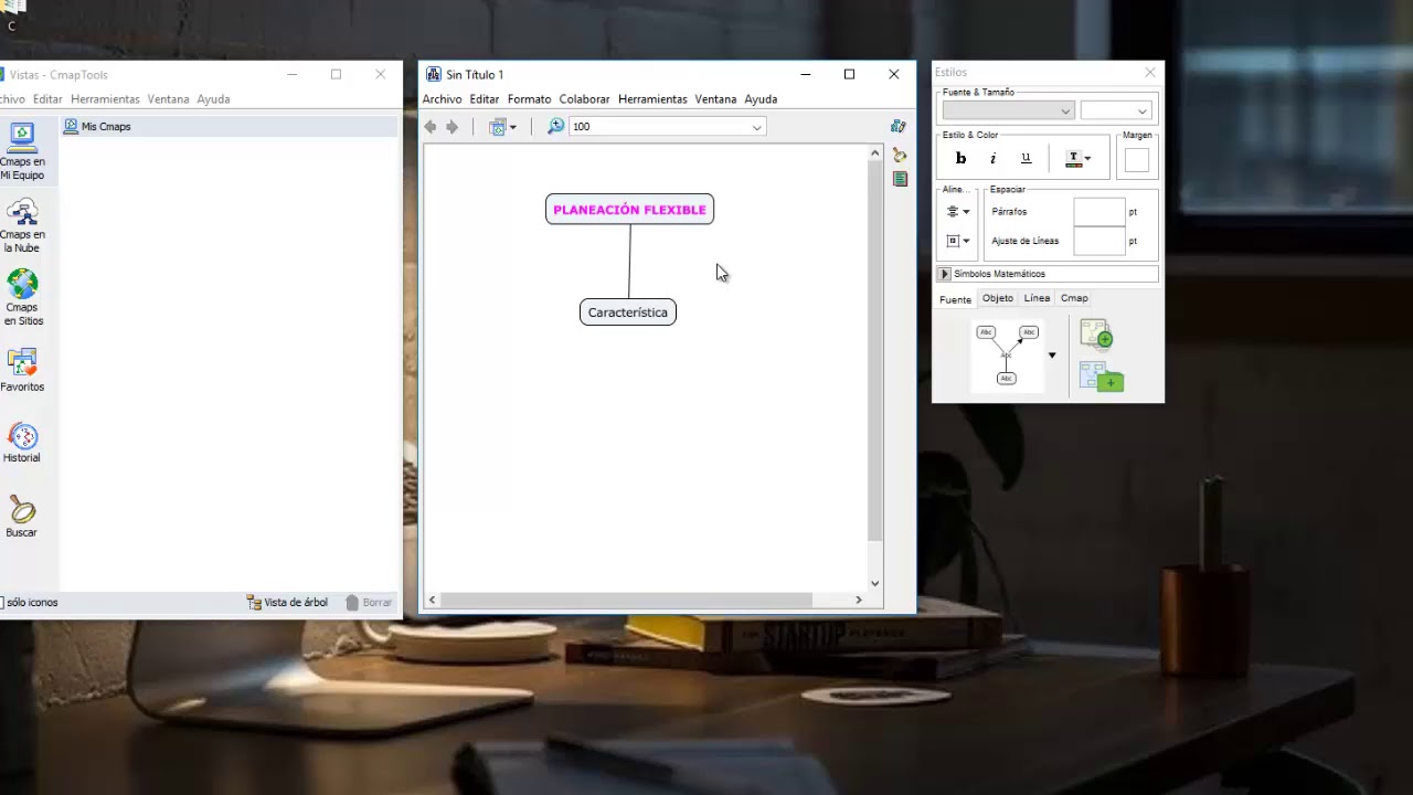 CÓMO HACER MAPAS CONCEPTUALES CON CMAPTOOLS Y EXPORTAR A WORD - YouTube
