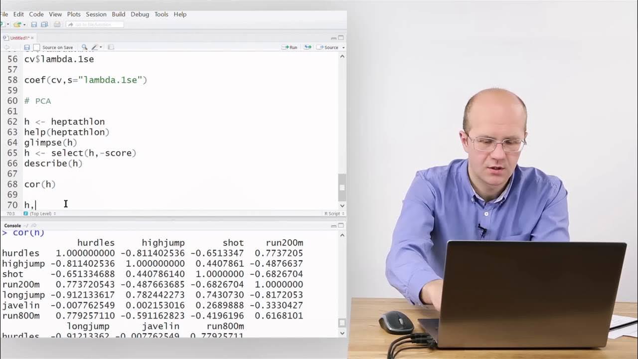 Метод главных компонент в R (principal component analysis) - YouTube