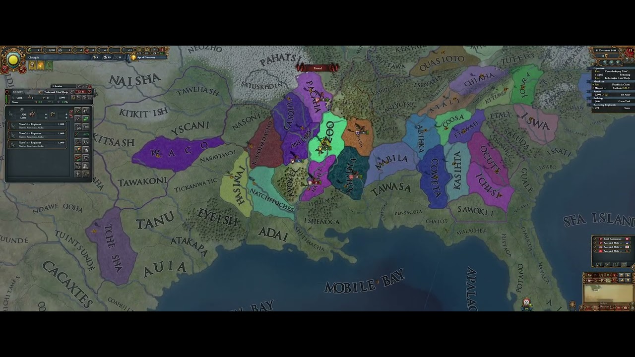 EU4 1.35 Quizquiz/Native American Horde guide. - YouTube