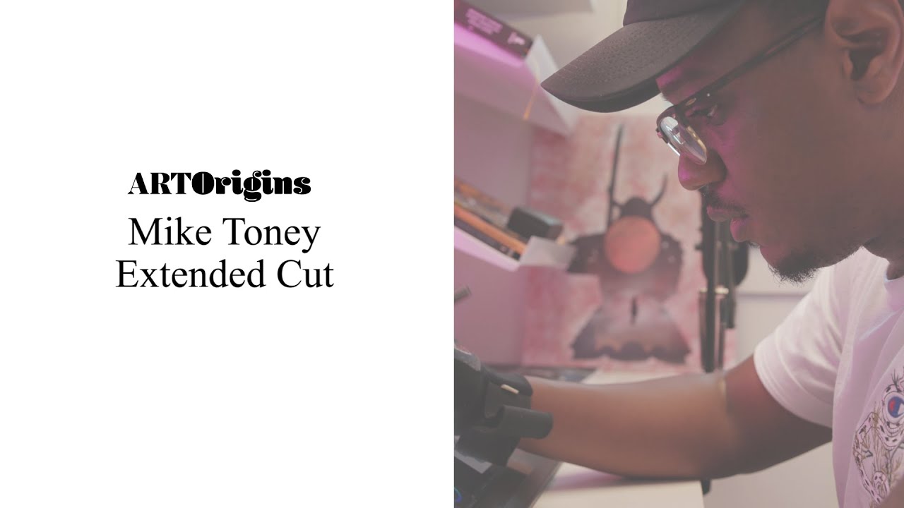 Extended cut - Drawing black anime with Mike Toney - YouTube