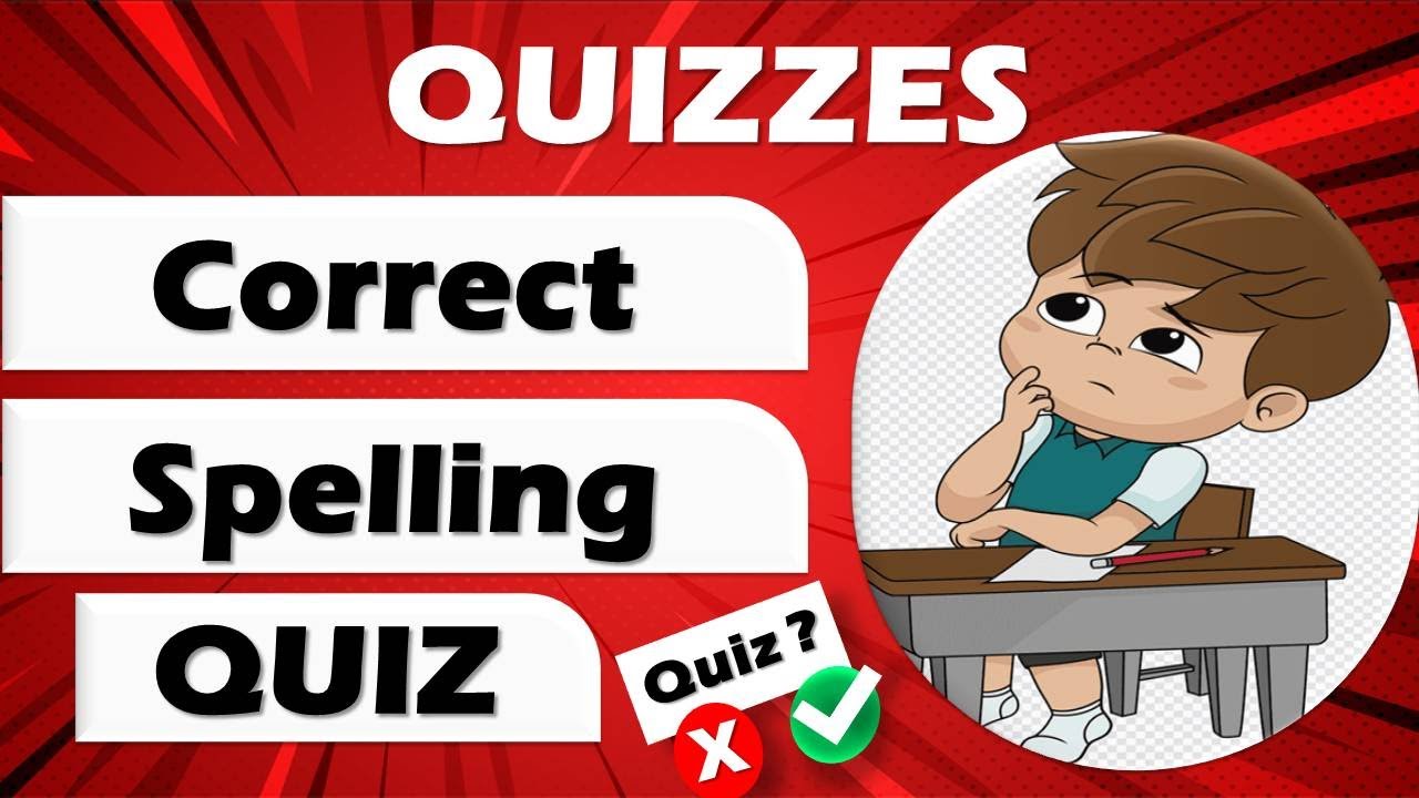 Can you spell these words correctly? Take the challenge now! - YouTube