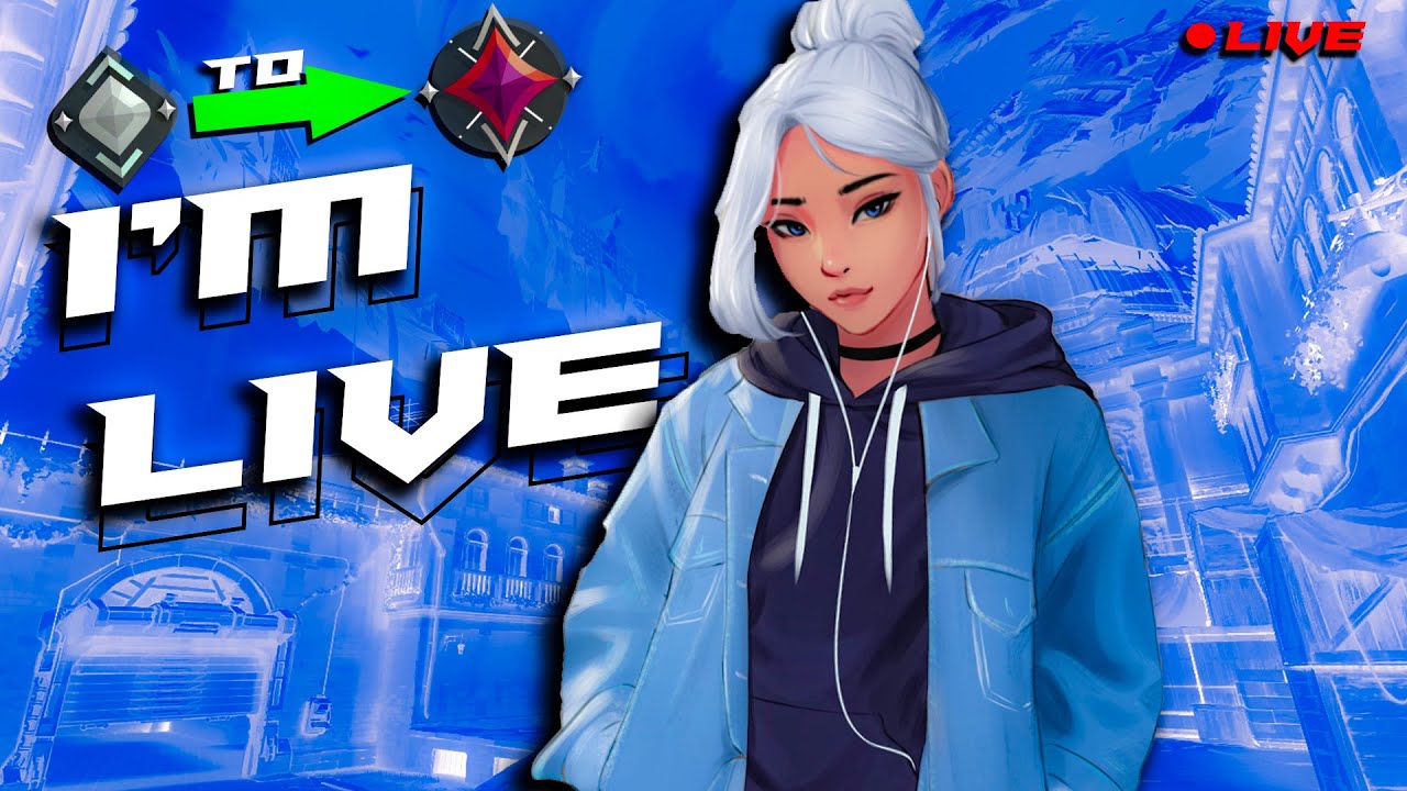 ITZ Hard YT Valorant Live | Rank Push To Immortal | Chill Stream - YouTube