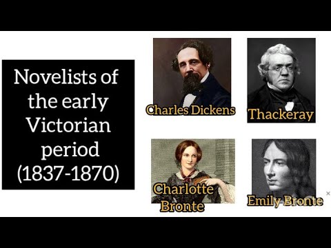 novelists of the early victorian period:major and minor novelists - YouTube
