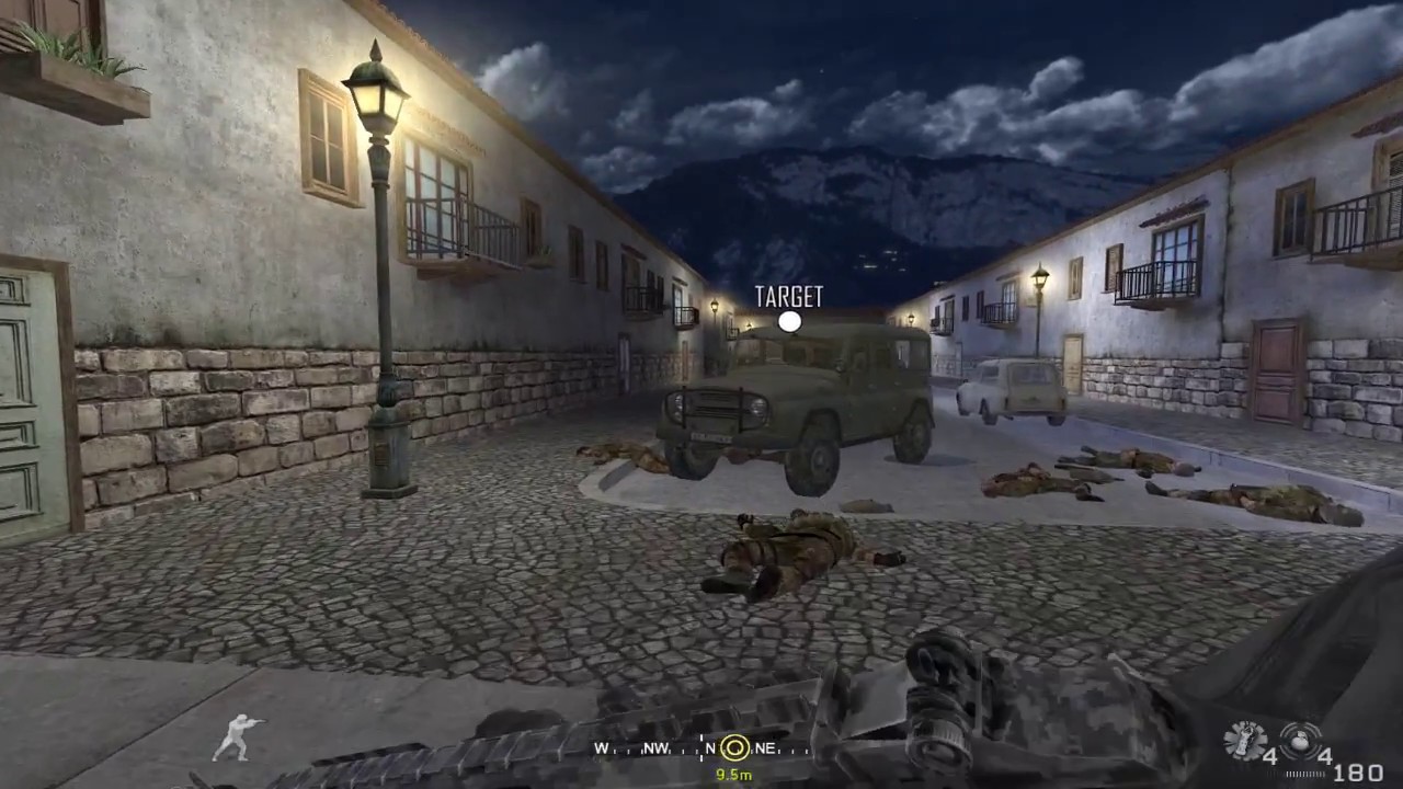 Call of Duty 4 Spec Ops: ''MANHUNT'' Mission Walkthrough - YouTube