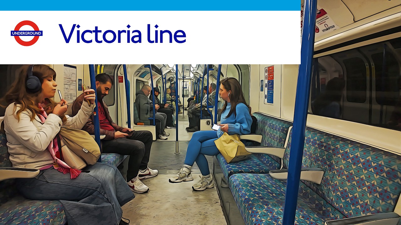 LONDON UNDERGROUND: Victoria Line - Brixton To St Pancras - YouTube