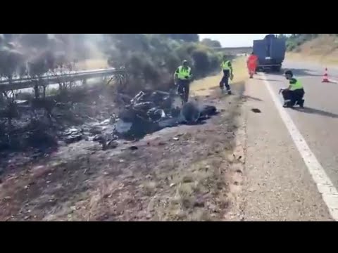 Diogo Jota Car Crash Video Footage - YouTube