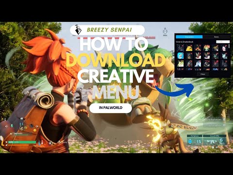 How To Install Creative Menu Mod In Palworld / Palworld / Ep:5