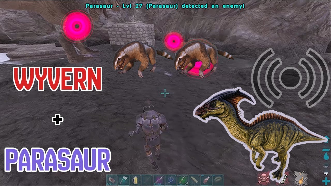 Wyvern + Parasaur? - ARK: Official Small Tribes - YouTube