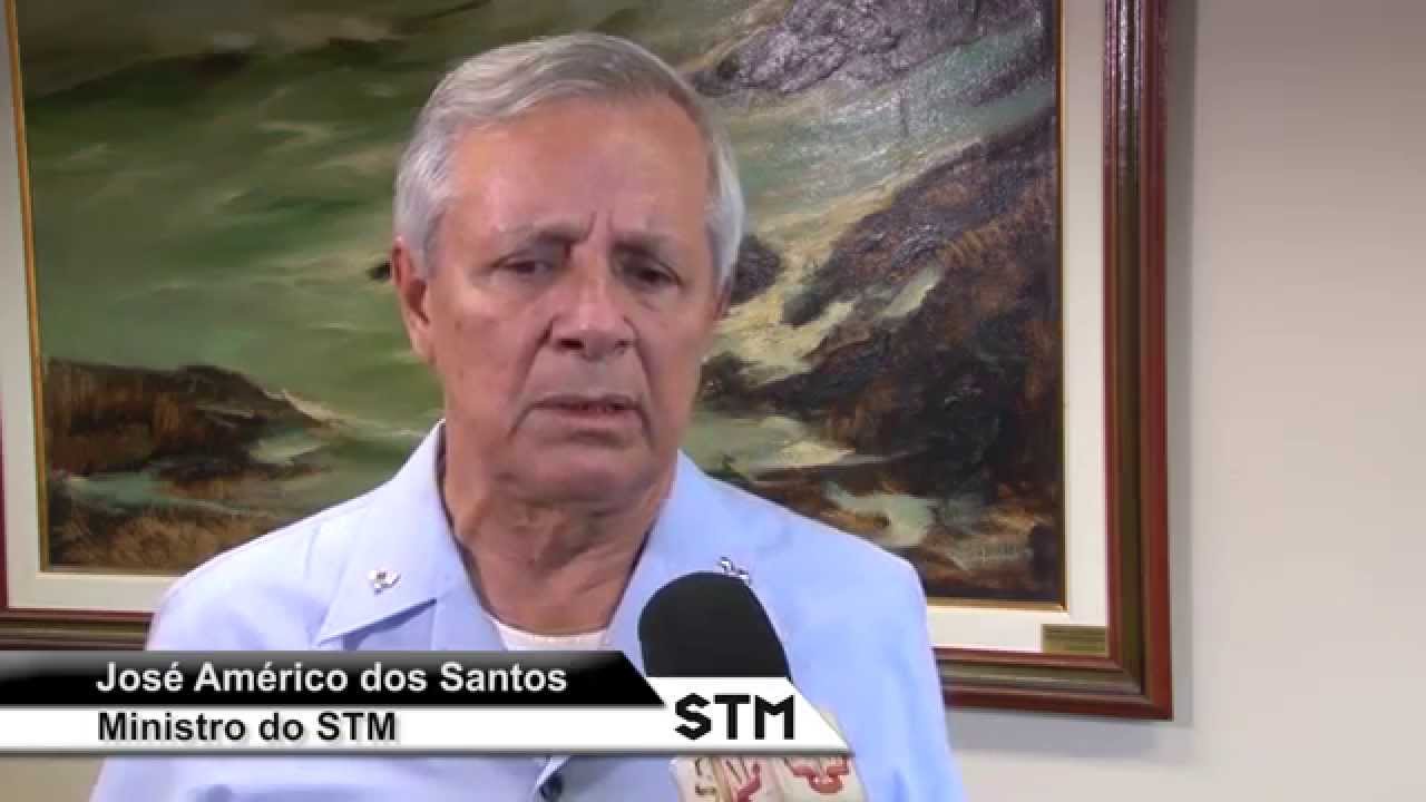 Ministro José Américo dos Santos se despede do STM - YouTube