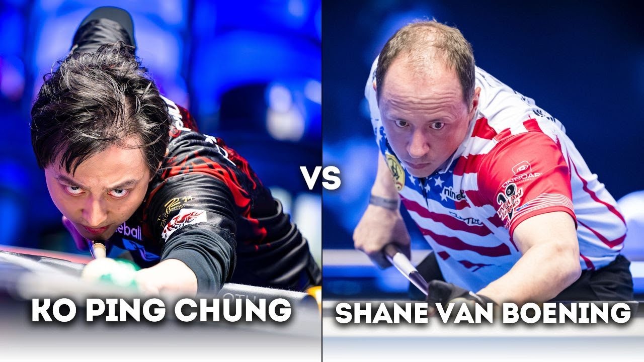 Ko Ping Chung vs Shane Van Boening | Premier League Pool 2024 Semifinal ...