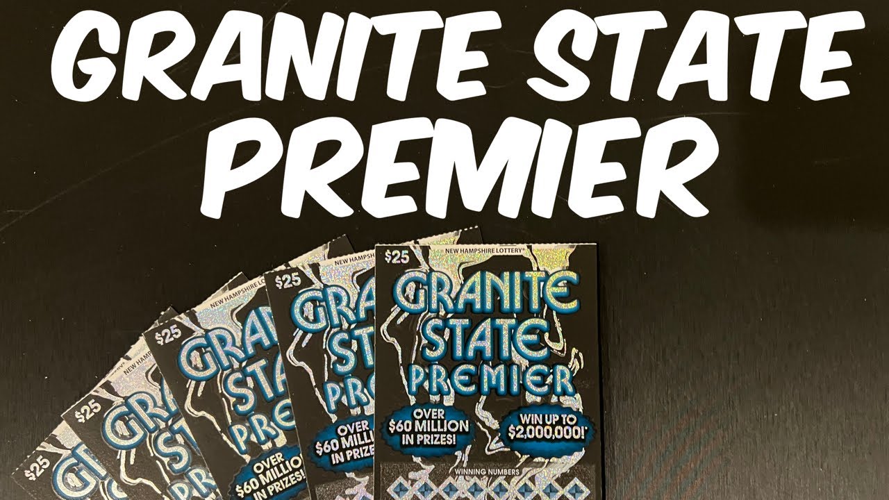 $125 in Lottery Tickets - New Hampshire $25 Granite State Premier - 5 ...