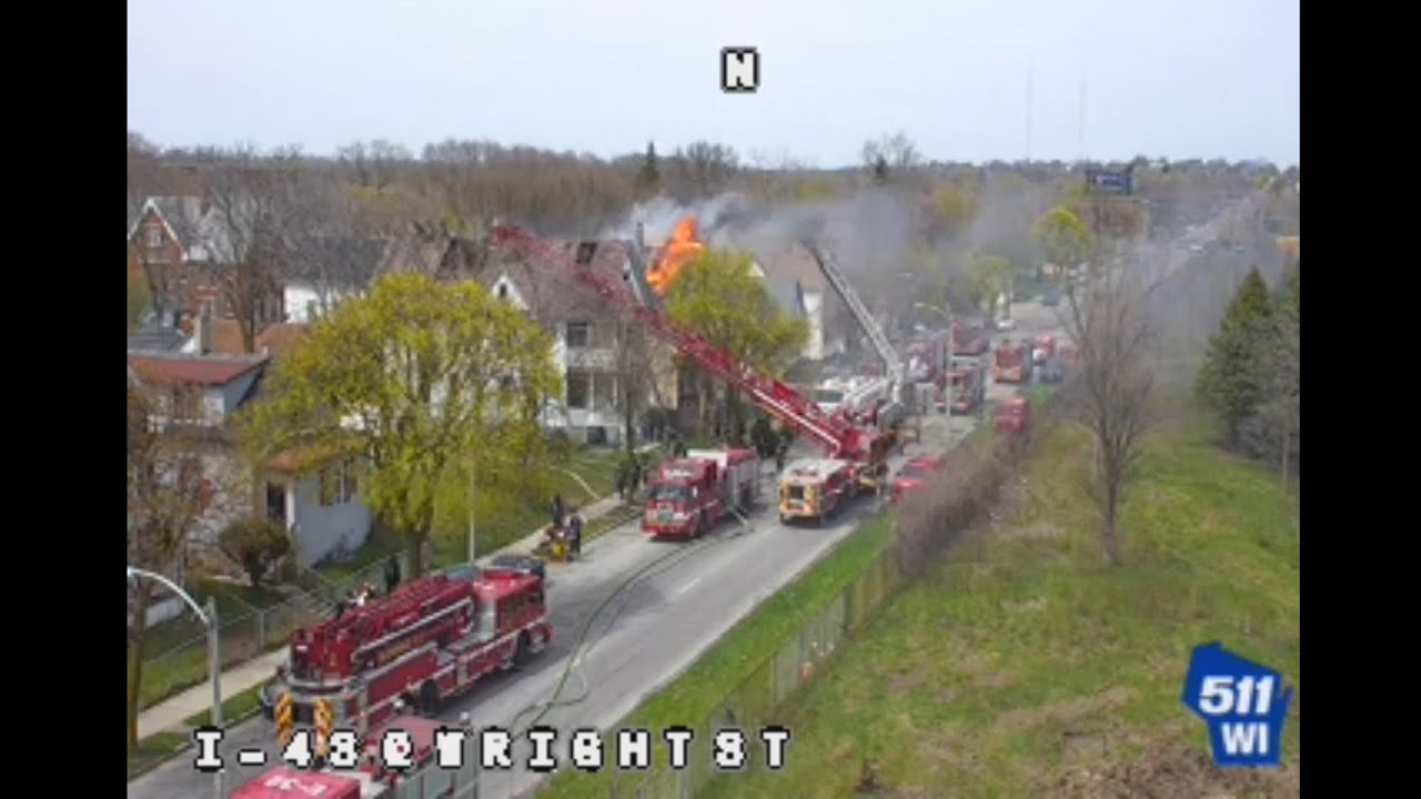 Wisconsin: House Fire In Harambee, Milwaukee, WI - YouTube