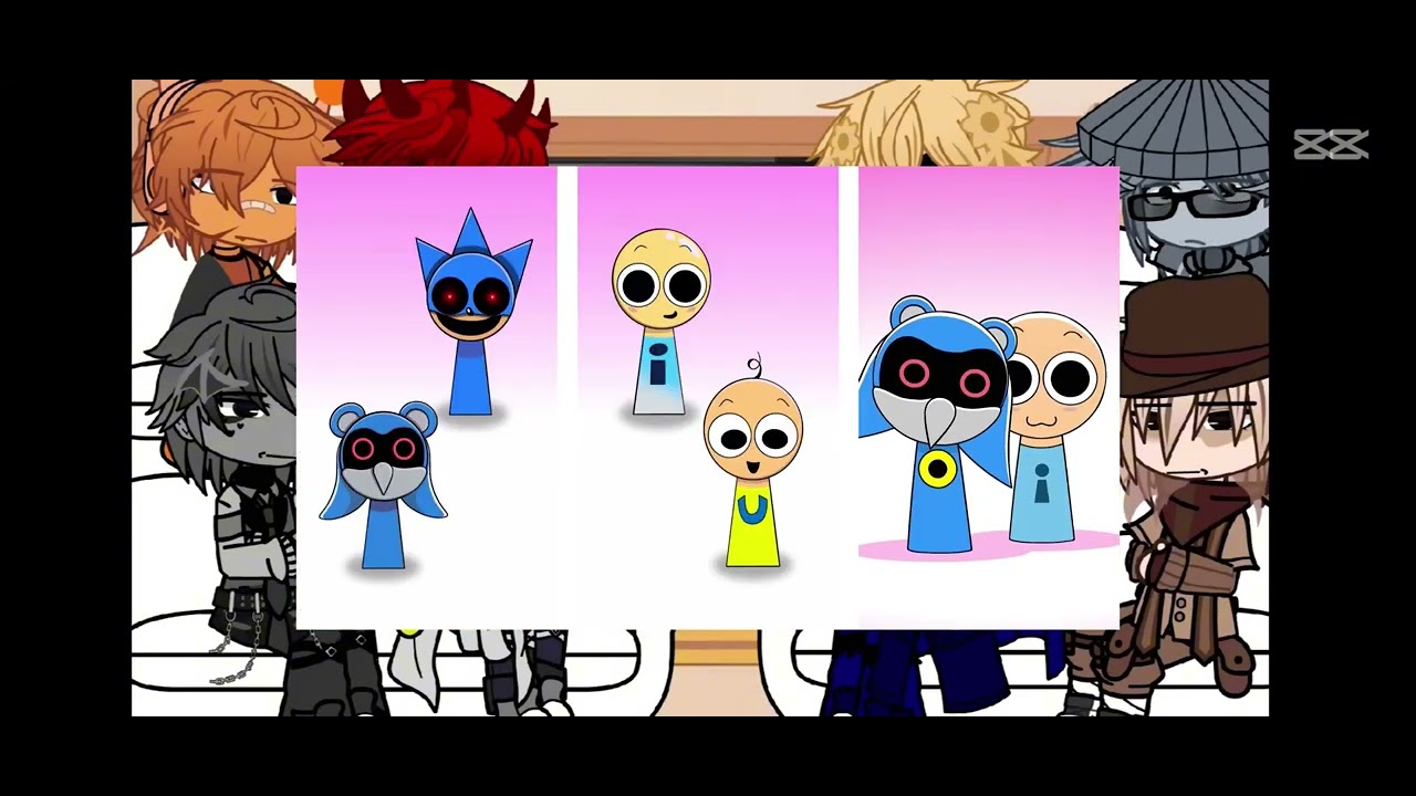 Spruki React To.... Sprunki OC ALL Phases | Compilation Incredibox ...