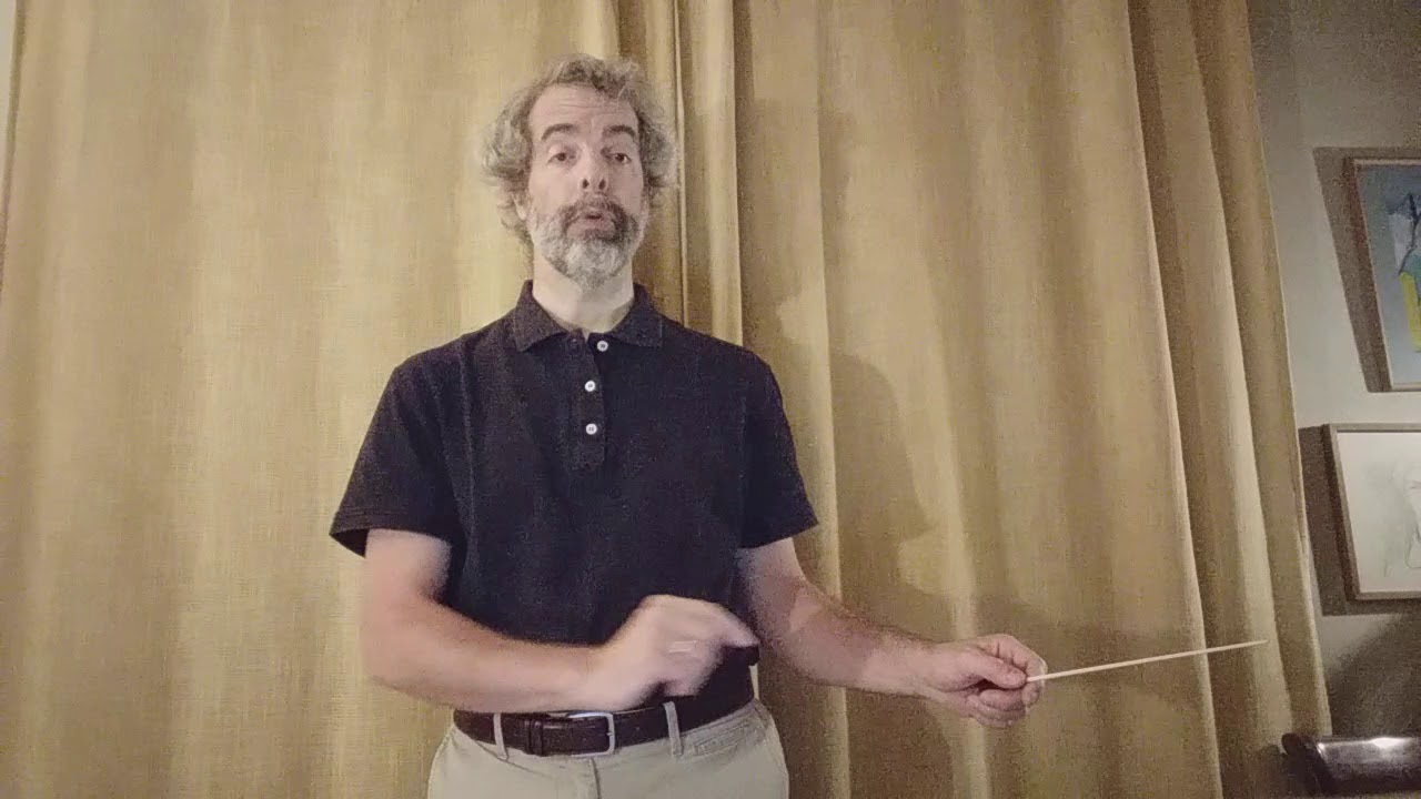 1 Eduardo Browne introducción a los movimientos de batuta - YouTube