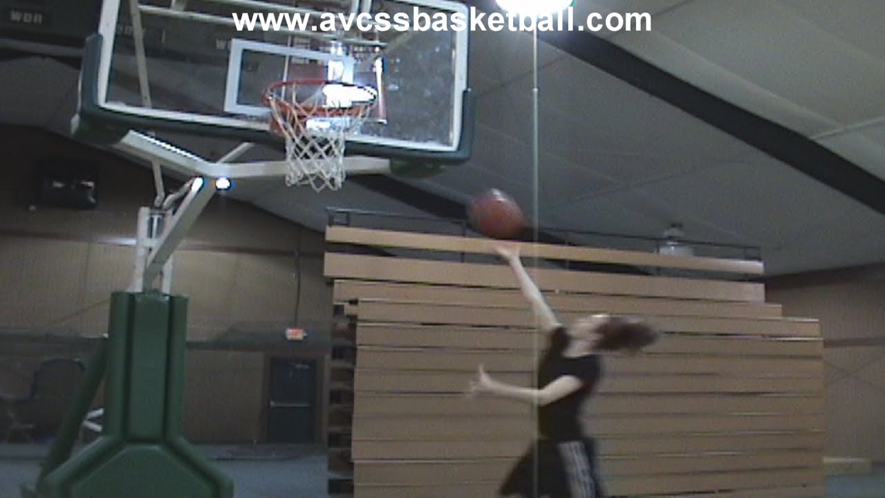 Palm Up Lay Up Example for Youth Basketball Right Side, Coaching Tips ...