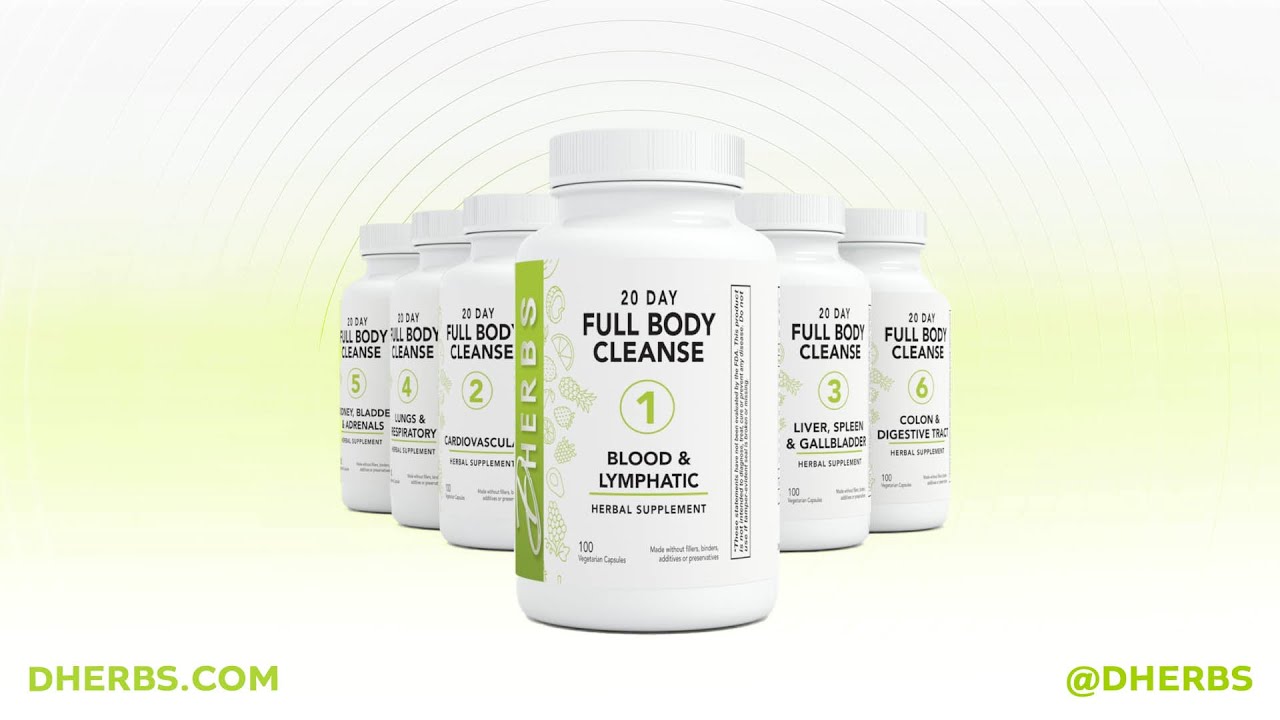 DHERBS 20-Day Full Body Cleanse - YouTube