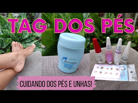 Tag dos pés || hidratação + unhas feitas👠🩴👡💃 - YouTube
