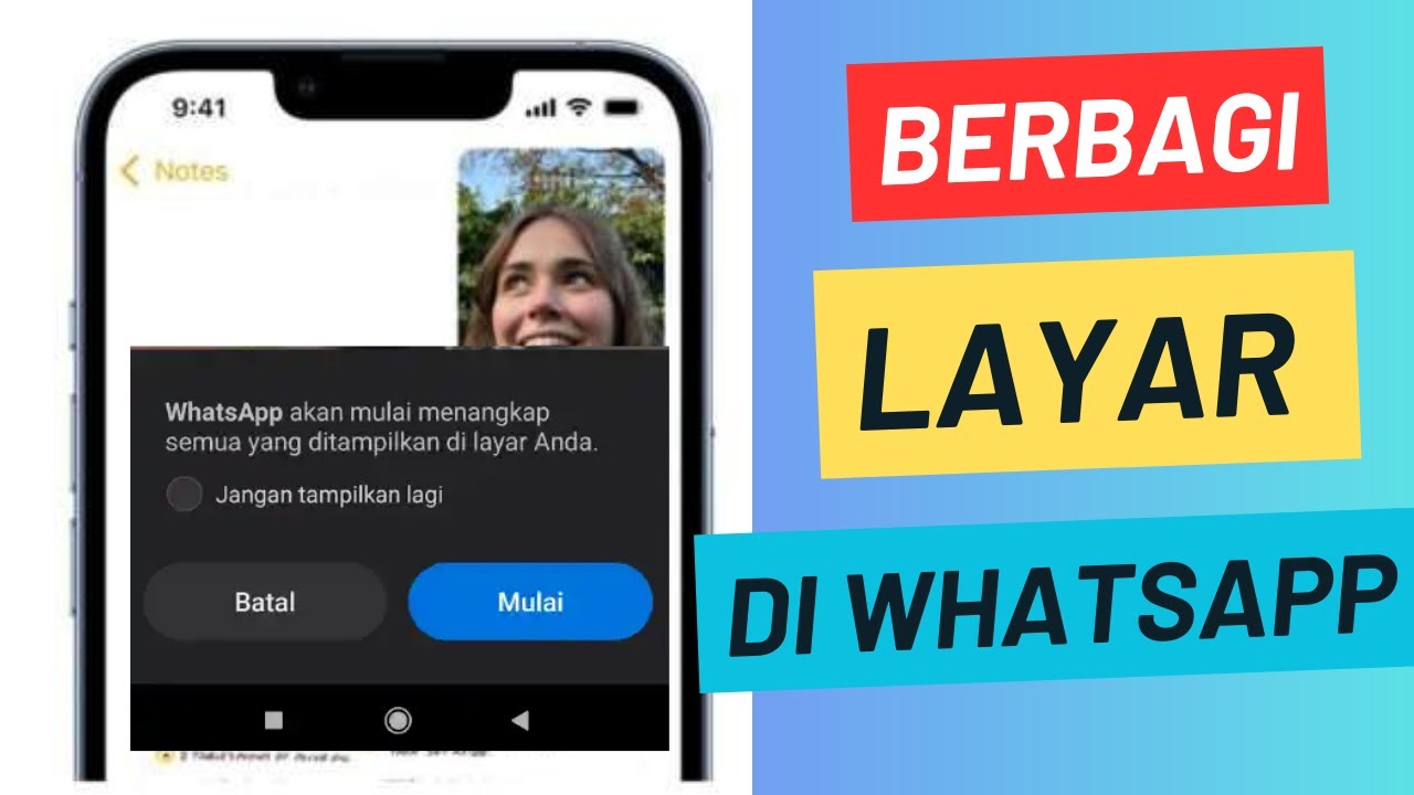 Terbaru!! Cara Berbagi Layar Saat Video Call di Whatsapp - YouTube