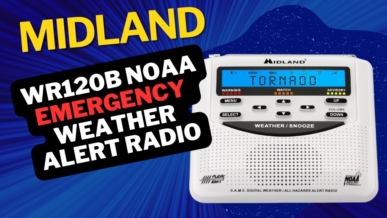 Midland WR120B NOAA Radio | Ham Radios For Newbies Mobile Radio For All ...