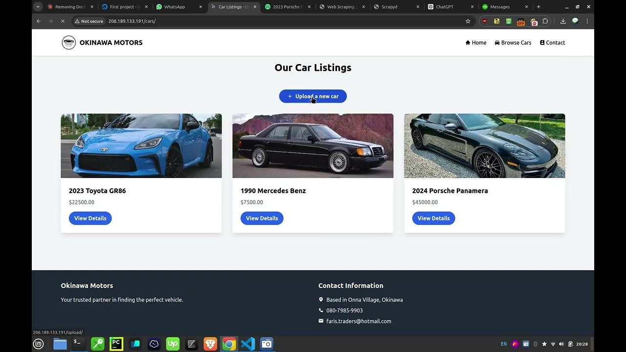 Python | Django | Cars Dealership Website - YouTube