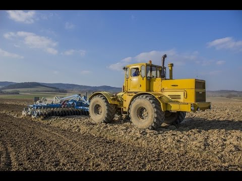 Jarní ječmen 2015 John Deere 8530 & Kirovec K701 P - YouTube