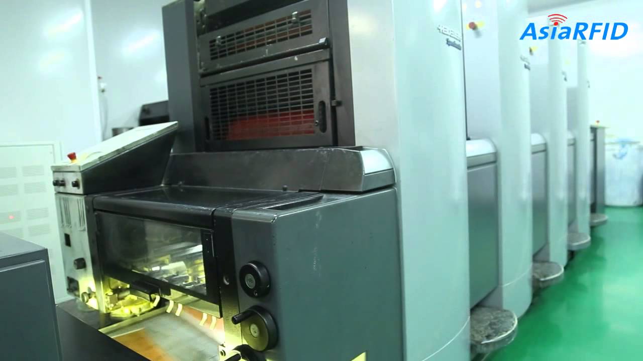 RFID Card Offset Printing Machine from World Top RFID Card Supplier ...
