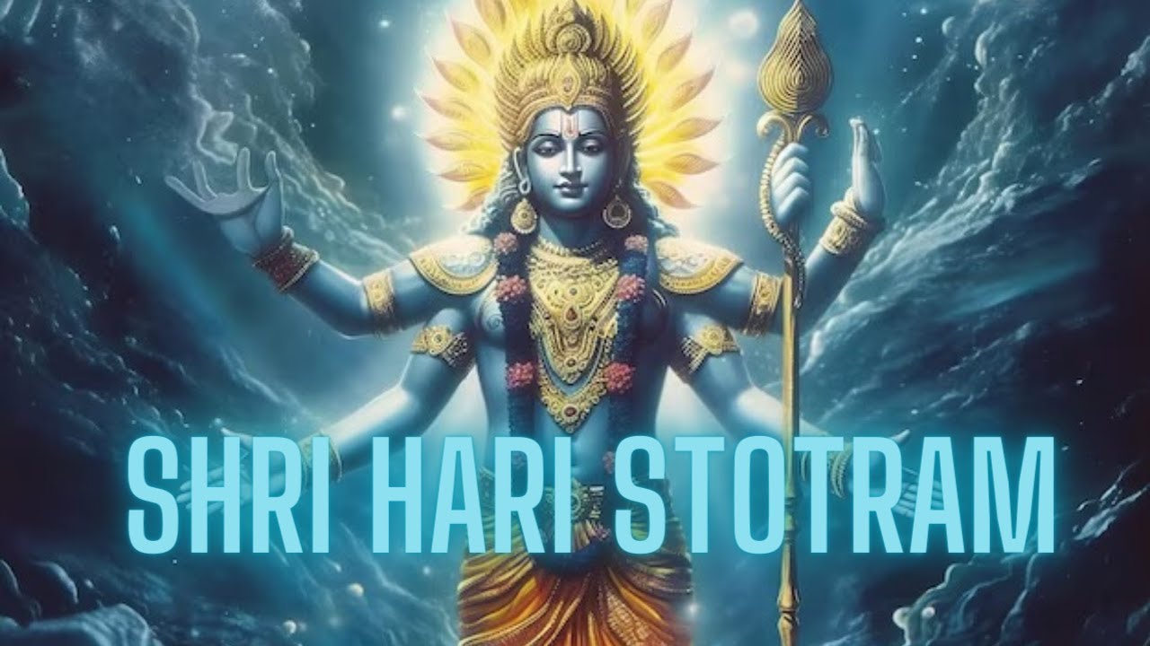 Most PEACEFUL Shri Hari Stotram 🕉️🔱 - YouTube