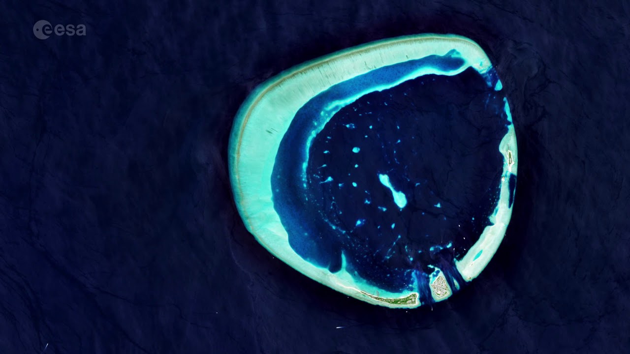 Earth From Space: Ari Atoll, Maldives - YouTube