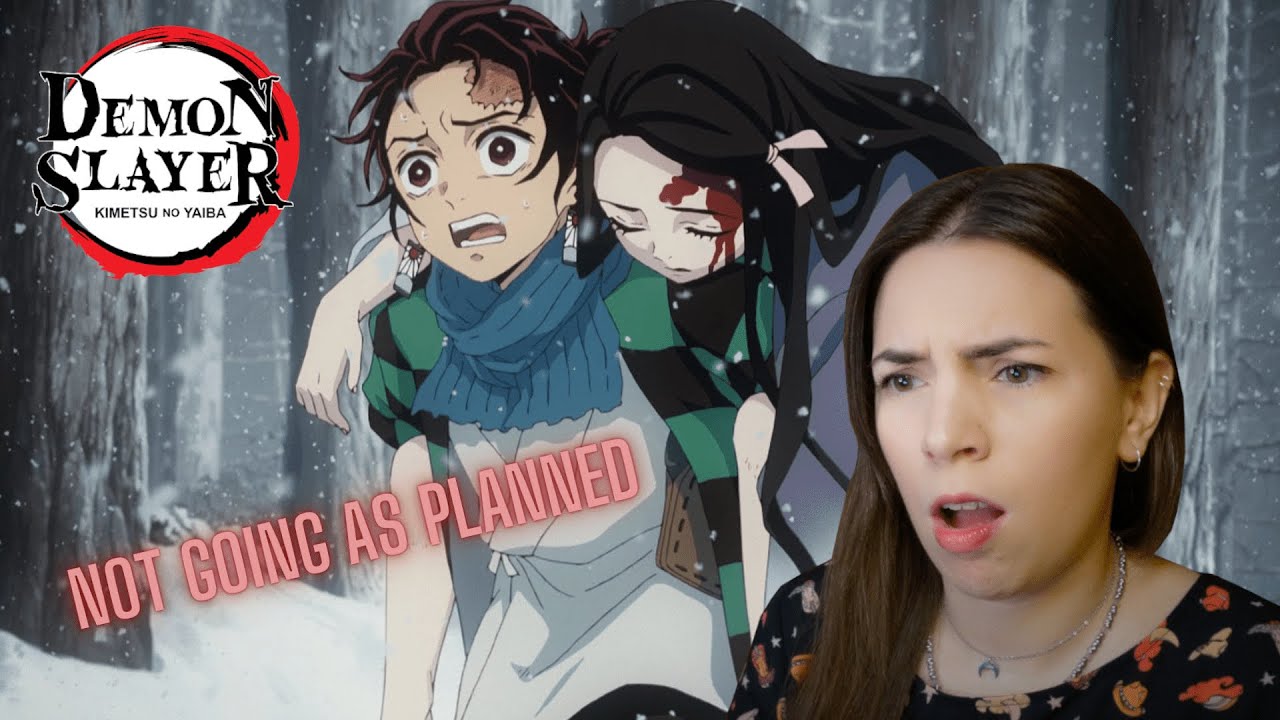 Demon Slayer REACTION by Anime newbie | ep. 1x01 and 1x02 - YouTube