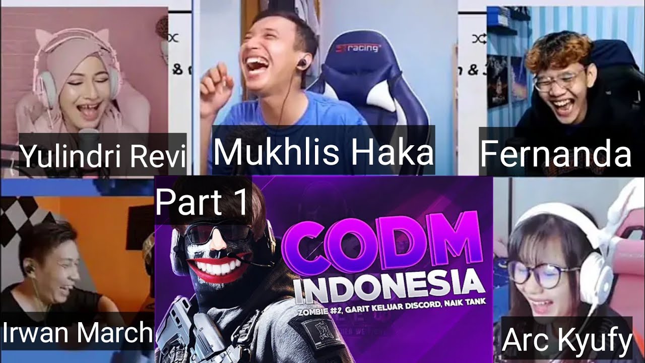 Reaction Mashup Milyhya CODM Indonesia - Zombie 2, Garit Keluar Discord ...