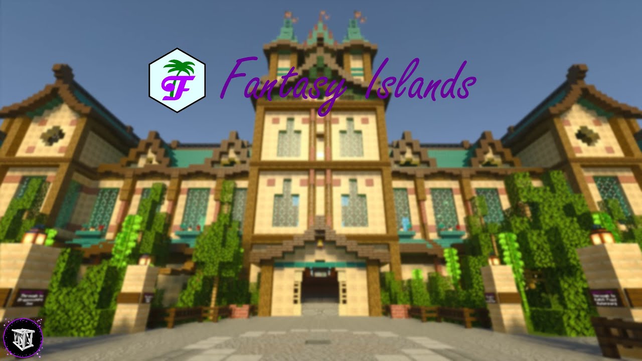 Fantasy Islands - Minecraft Bedrock Theme Park Trailer - YouTube