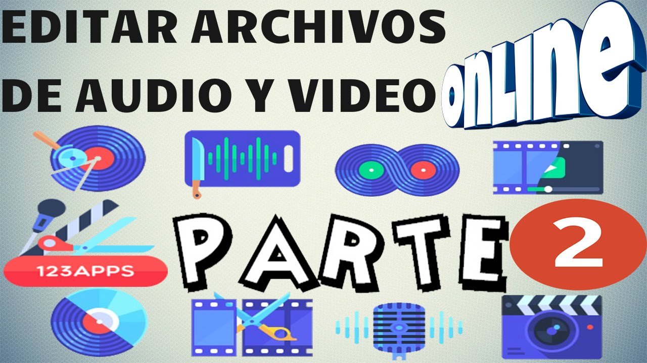 Como Editar Archivos De Audio y Video | Online | Parte 2...!!! - YouTube