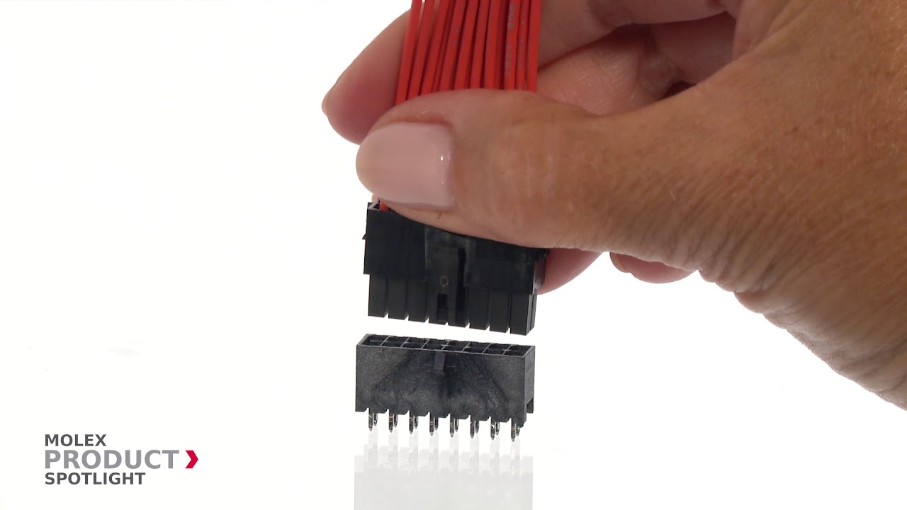 Molex - MicroFit製品クローズアップビデオ - YouTube