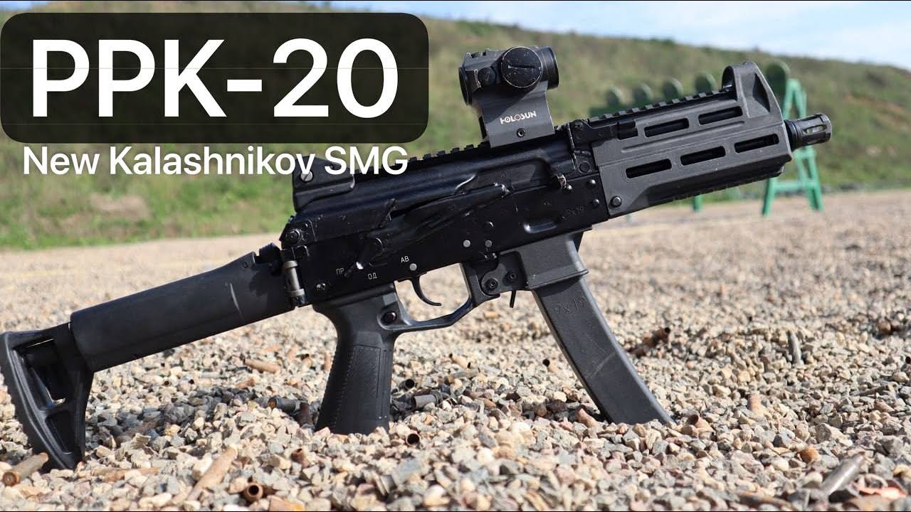 Kalashnikov PPK 20 SMG close up review and range test - YouTube
