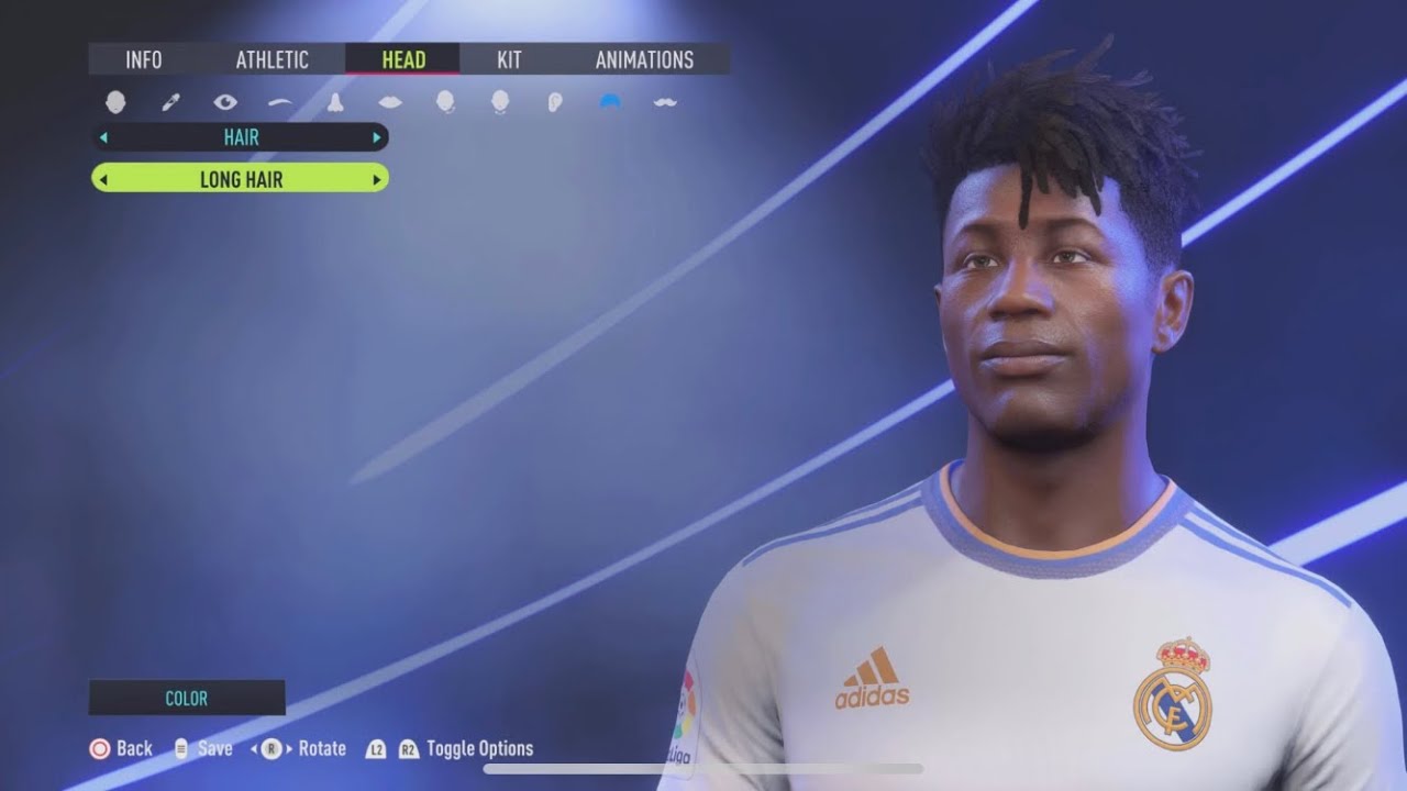 FIFA 22 (23) How to make Eduardo Camavinga Pro Clubs Look alike - YouTube