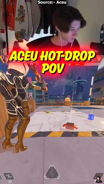 Aceu HOT-Drop POV | Apex Legends #apexlegends #shorts - YouTube