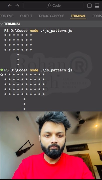 Javascript Flower Stem Pattern Javascript Tutorial Shorts Javascript Codingshorts
