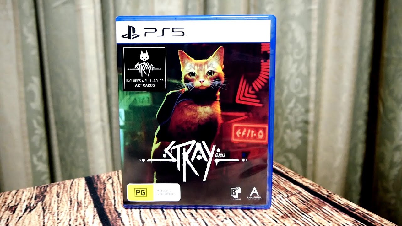 Stray Physical Edition for PS5 - YouTube